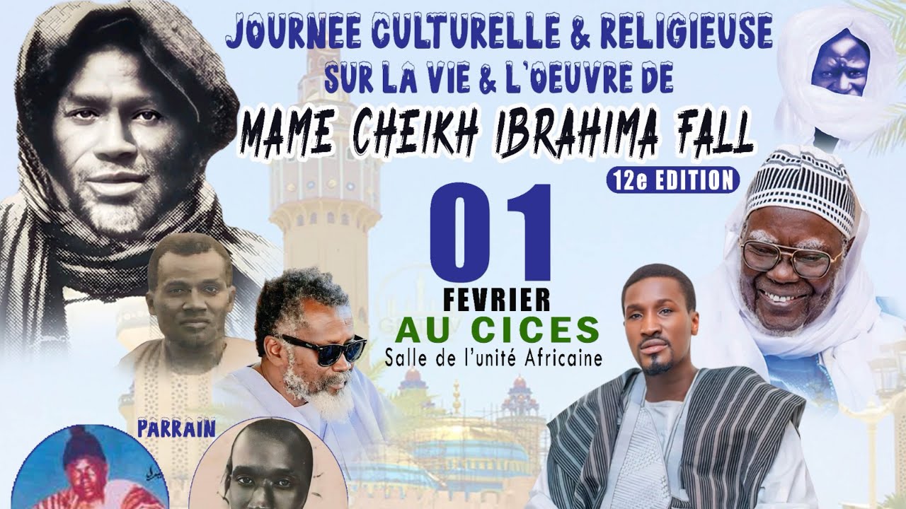 🔴 DIRECT CICES JOURNEE CULTUREL SUR LA VIE ET L'OEUVRE DE MAME CHEIKH ...