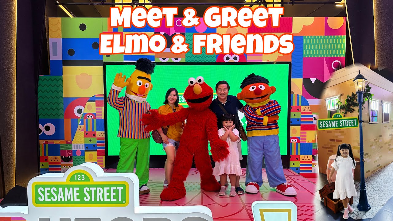MEET & GREET ELMO AND FRIENDS CARSTENSZ MALL TANGERANG | FULL SHOW MEET ...