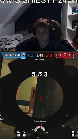HOW A SIEGE CHAMPION PLAYS ASH ON CLUBHOUSE #r6 #rainbowsixsiege ...