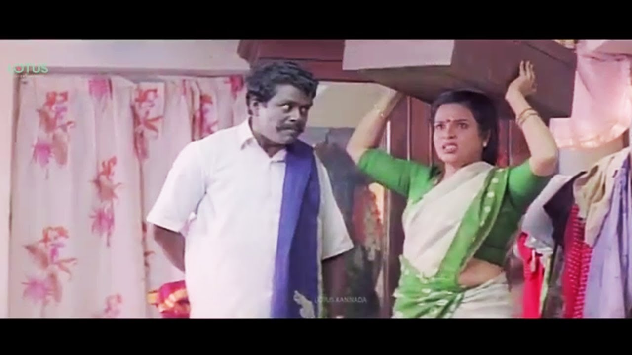 Jenu Goodu Kannada Movie Back to Back Comedy Scenes - Devaraj, Shruti ...