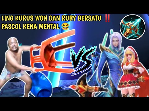 LING KURUS WON DAN RUBY BERSATU ‼️ PASCOL KENA MENTAL 😂