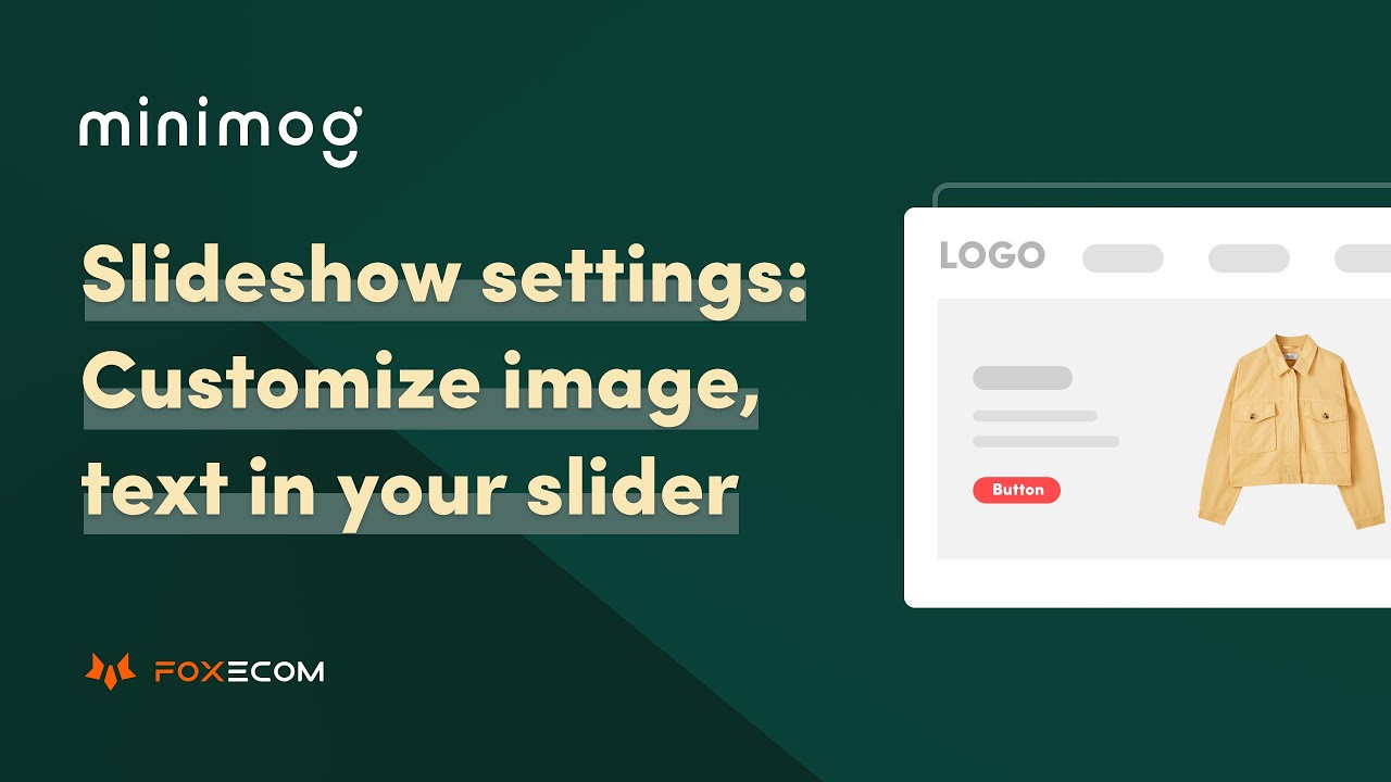 How to Add a Slideshow to your Shopify page | Minimog theme Shopify ...