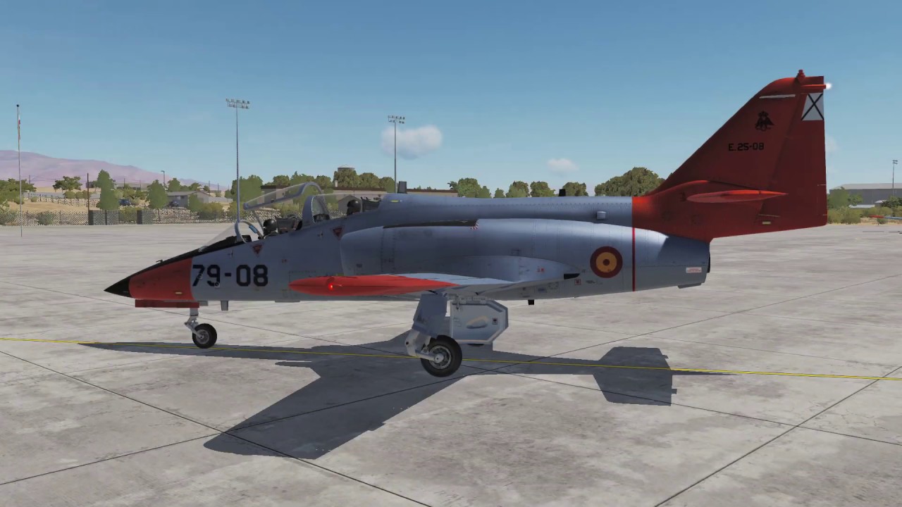 DCS C-101 vuelo de prueba - YouTube