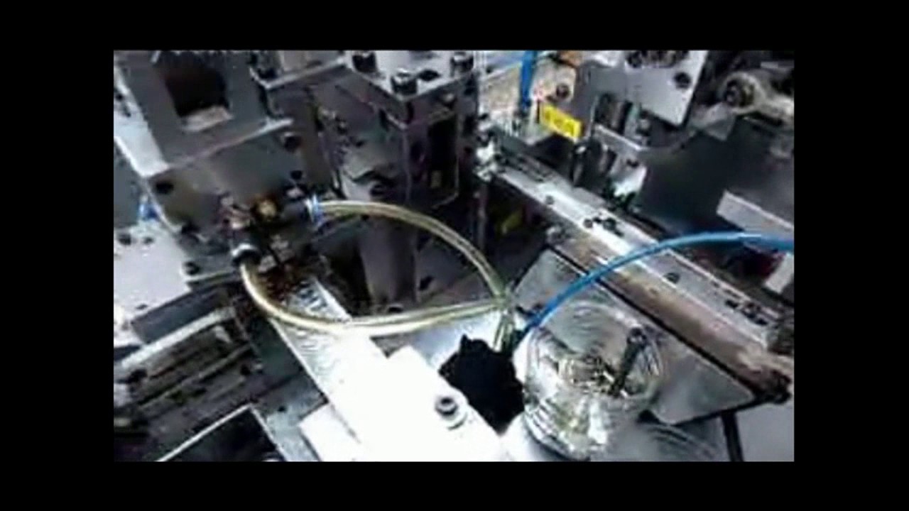 Relay Assembly Production Machine - YouTube