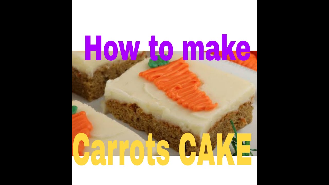 How To Make Steam Carrot Cake | Homade Steam Carrots Cake SaMhels TV ...
