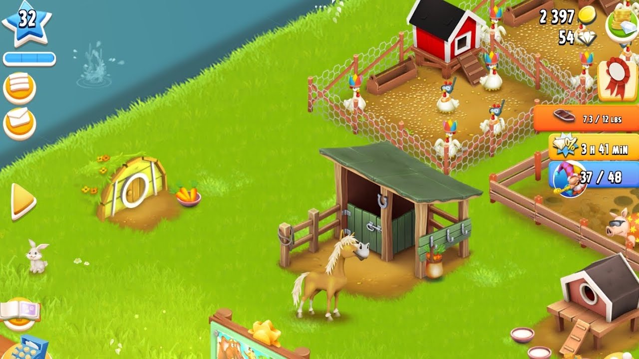 Hay day level 32 Unlocking New Palomino Horse 🐎🐎🐴🐴#haydaywithrisshu # ...