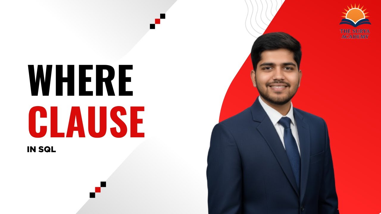 📚 SQL WHERE Clause | Filter Records Using Conditions | SQL Tutorial #3 ...