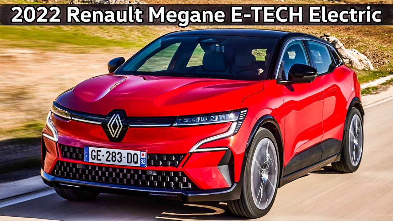2022 Renault Megane E-TECH Electric Techno Version in Flame Red Color ...