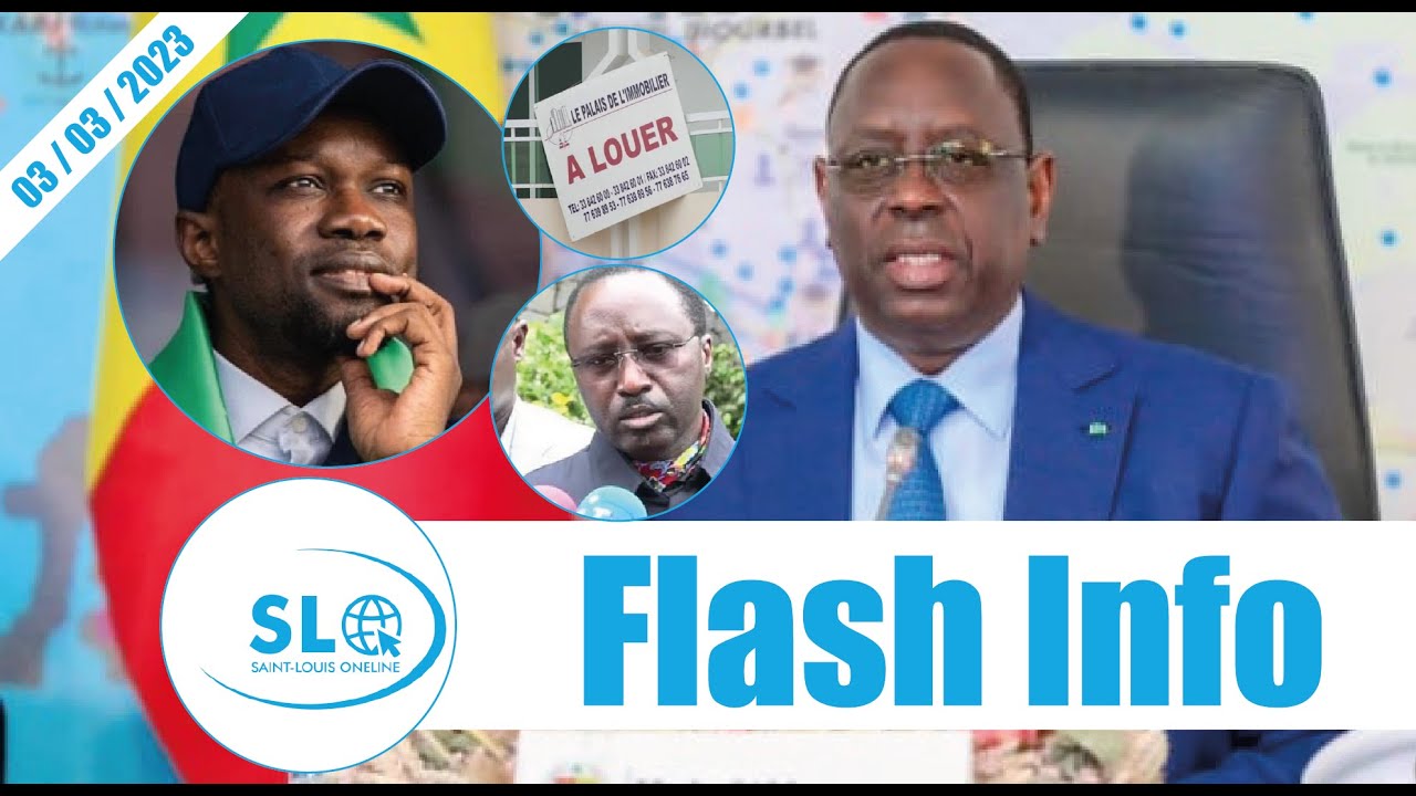 FLASH INFO : Résume de l'actualité du vendredi 03 Mars 2023 - YouTube