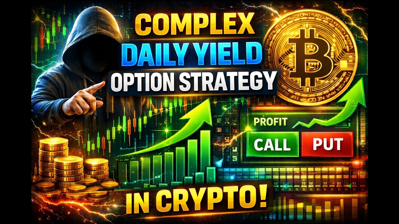 Complex Daily yield option strategy in Crypto - YouTube