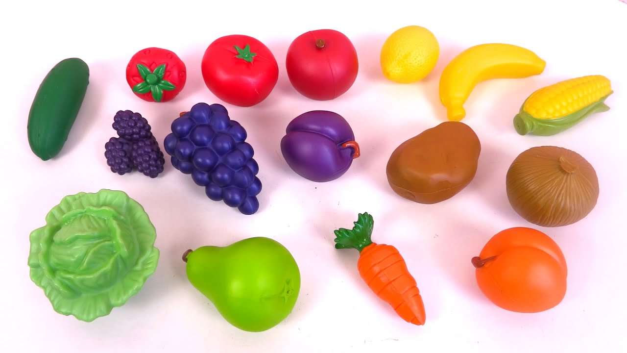 Apprendre les Fruits et Légumes en Couleurs Learn French Colors - YouTube