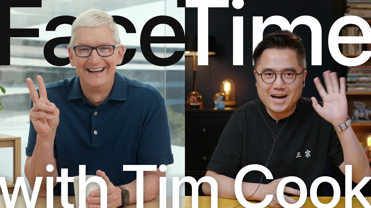 FaceTime with Tim Cook - YouTube