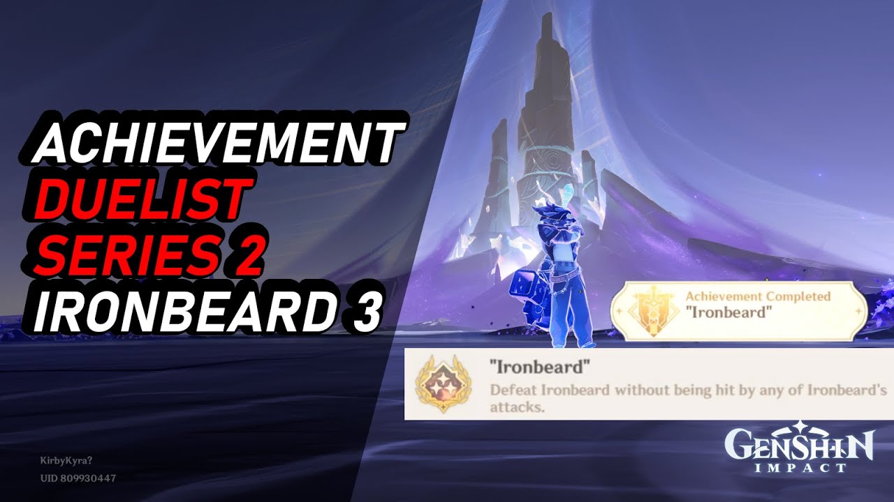 [ GENSHIN IMPACT ] ACHIEVEMENT IRONBEARD 3 - YouTube