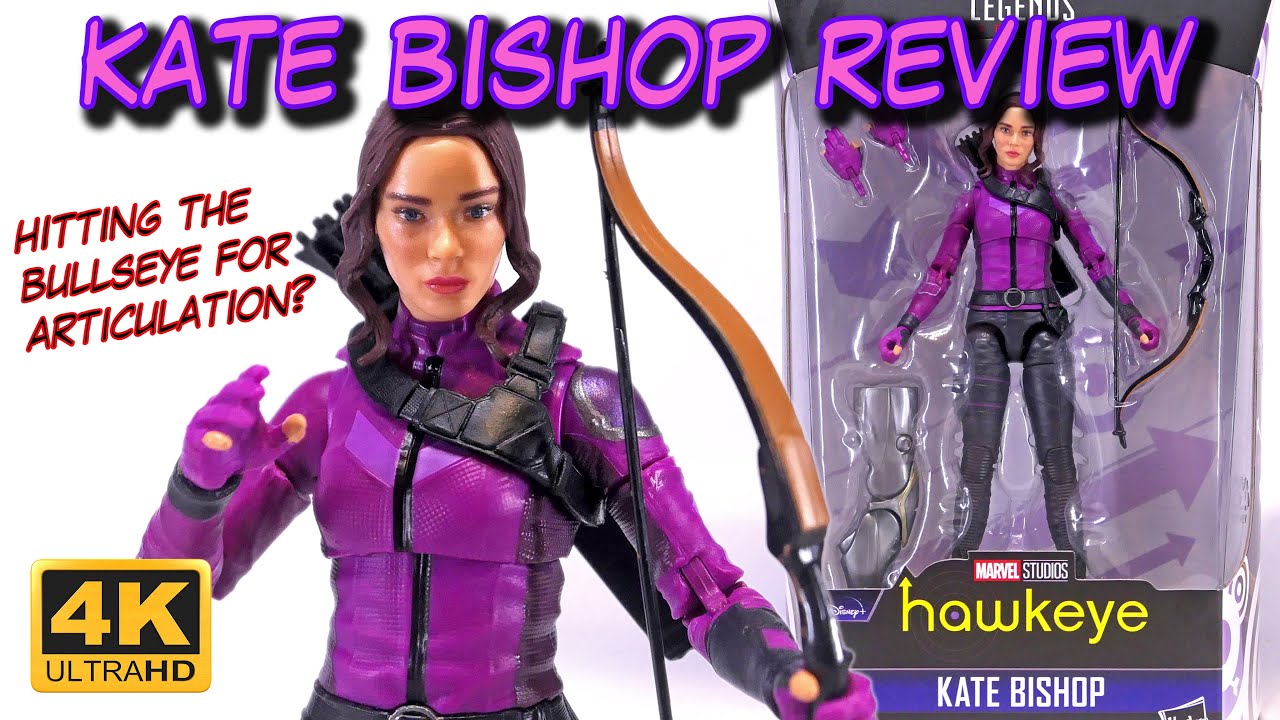 Kate Bishop Unboxing Review Hasbro Marvel Legends Disney Plus Infinity ...