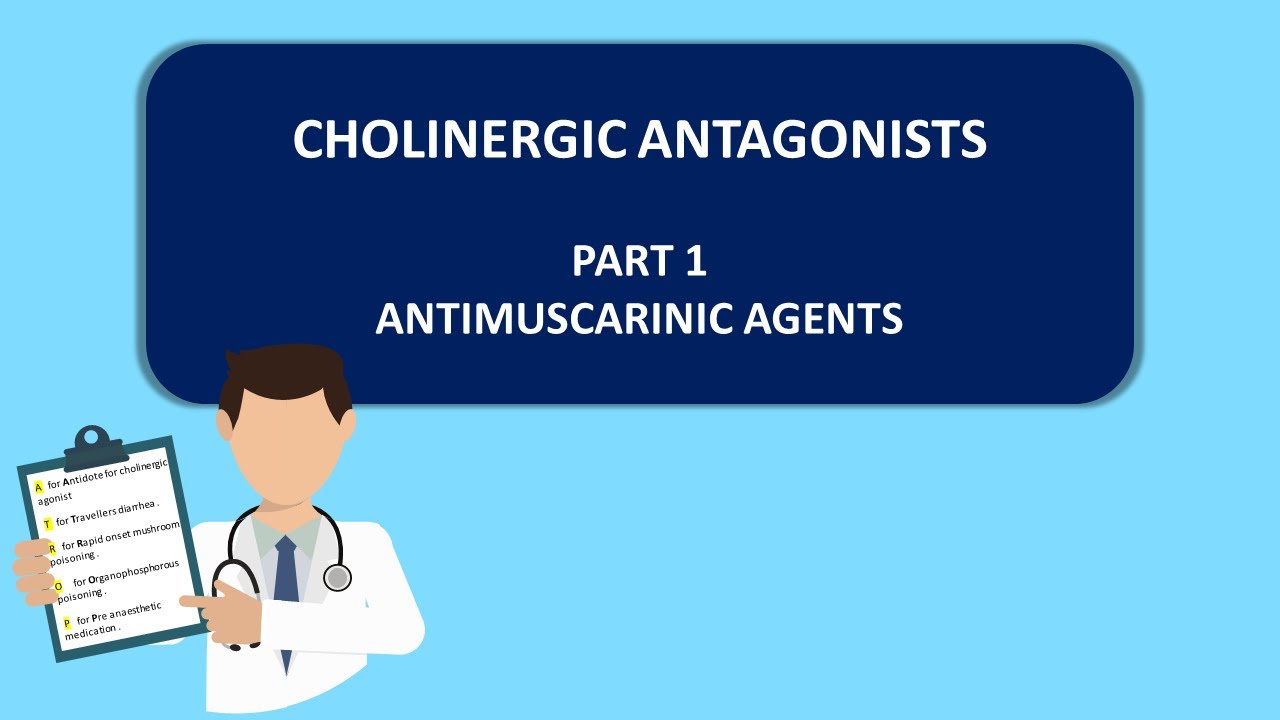 Cholinergic antagonist mnemonics you need to know - YouTube
