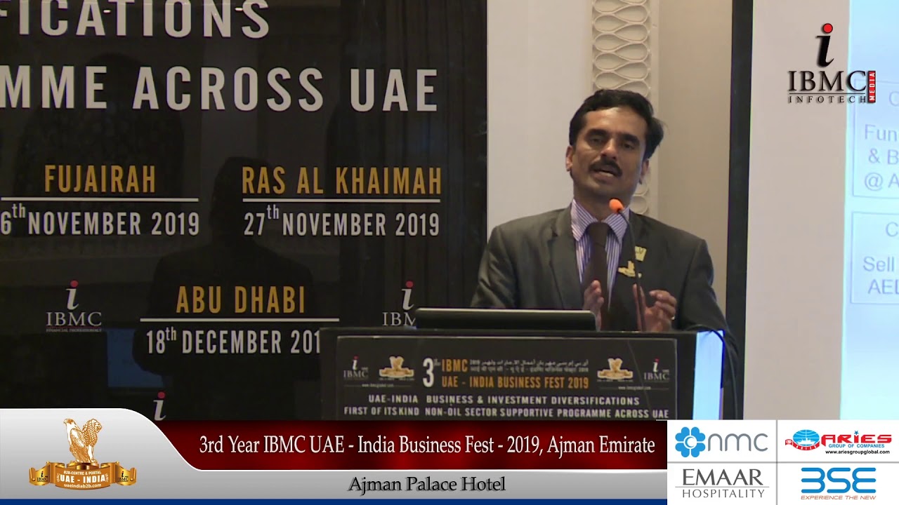 3rd IBMC UAE India Business Fest | Ajman | 2019 Presentation 1 - YouTube