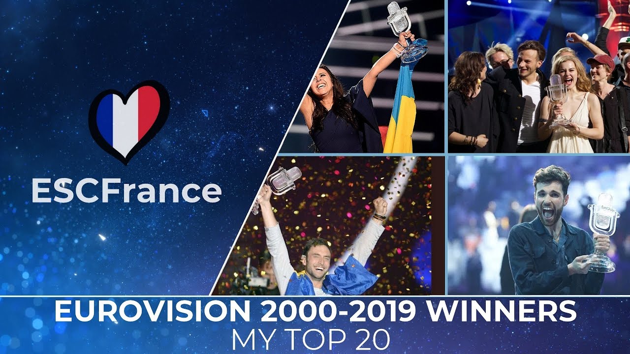 Eurovision 2000-2019 Winners | My Top 20 - YouTube