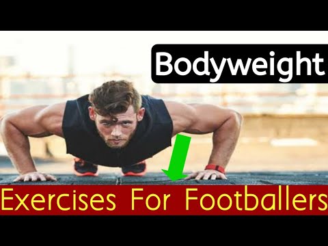 FULL BODYWEIGHT Workout for Soccer Players #knowledgeobject # ...
