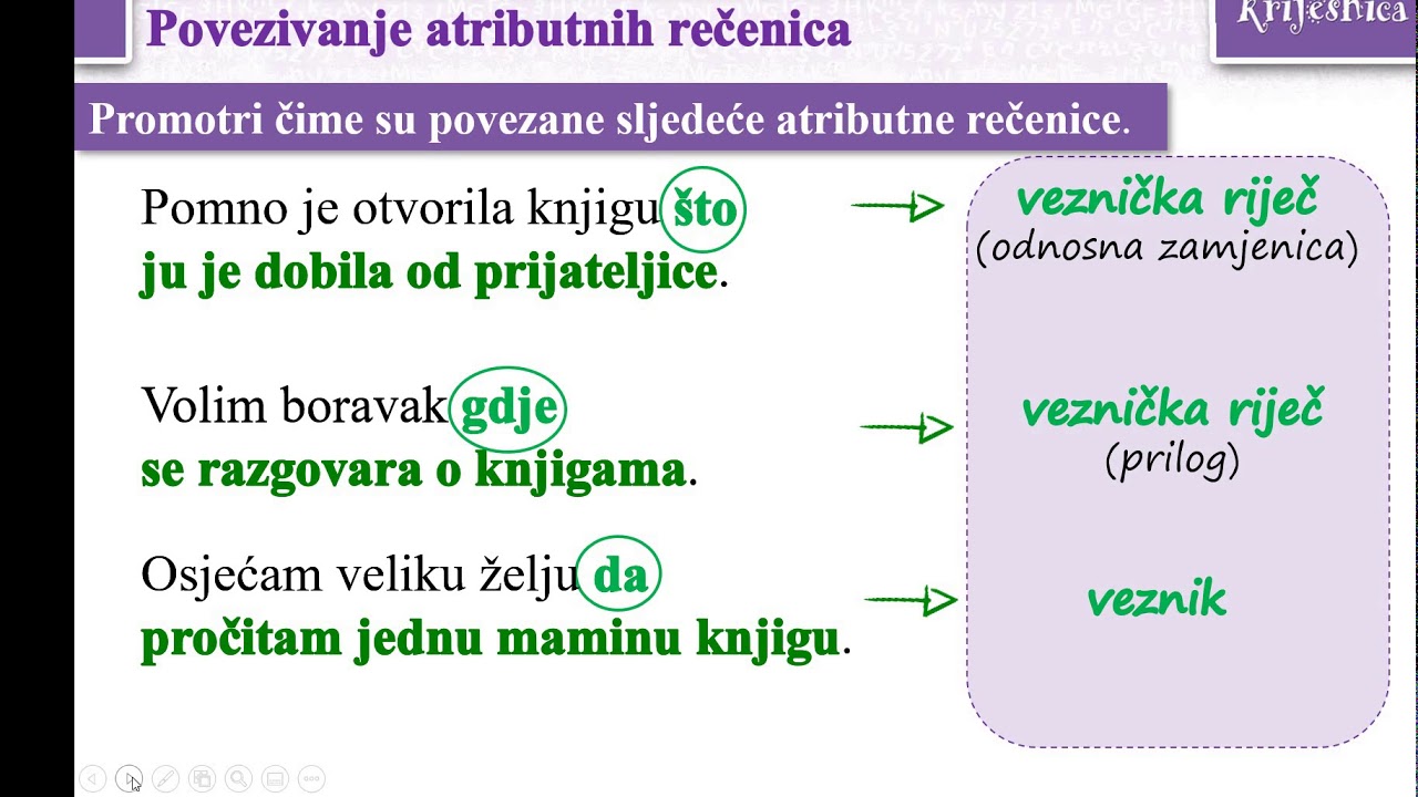 Atributna rečenica - YouTube