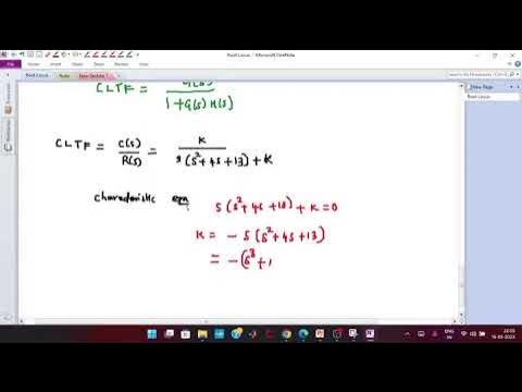 Root Locus plot-solved example - YouTube