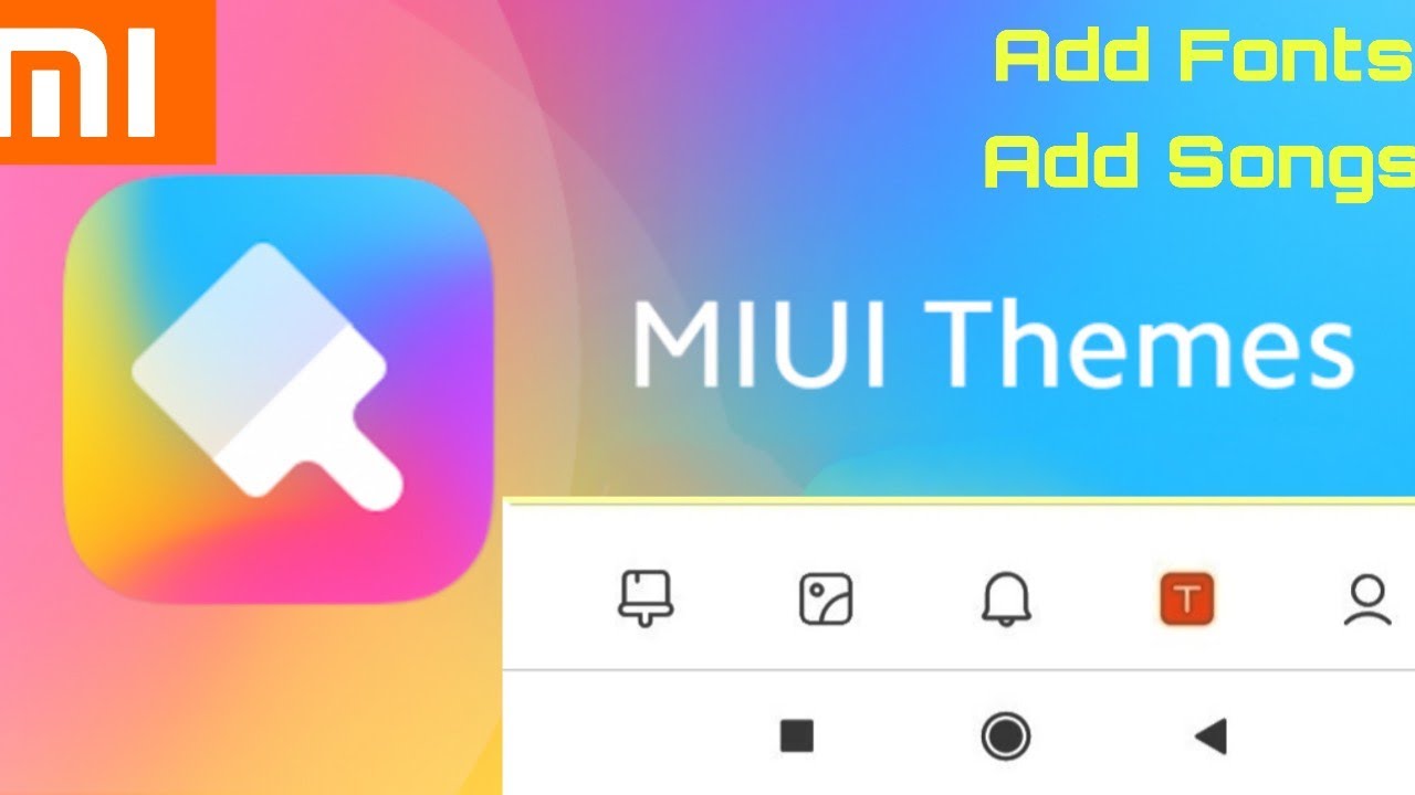 MIUI 11 : Add the fonts and ringtones to the application Themes | All ...