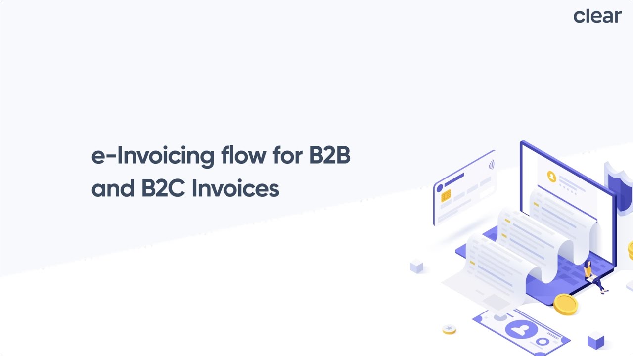 E Invoicing Flow For B2B And B2C Invoices YouTube