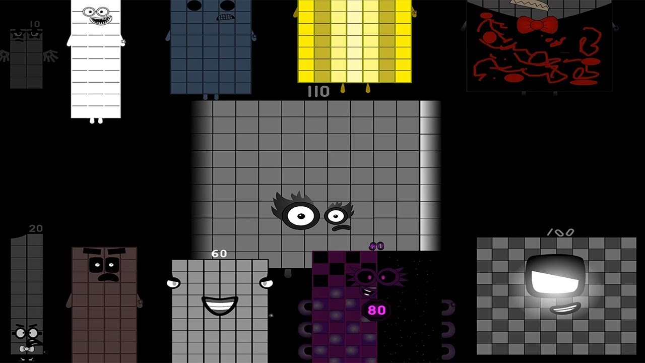 Numberblocks - Uncannyblocks Band Remastered Tens - YouTube