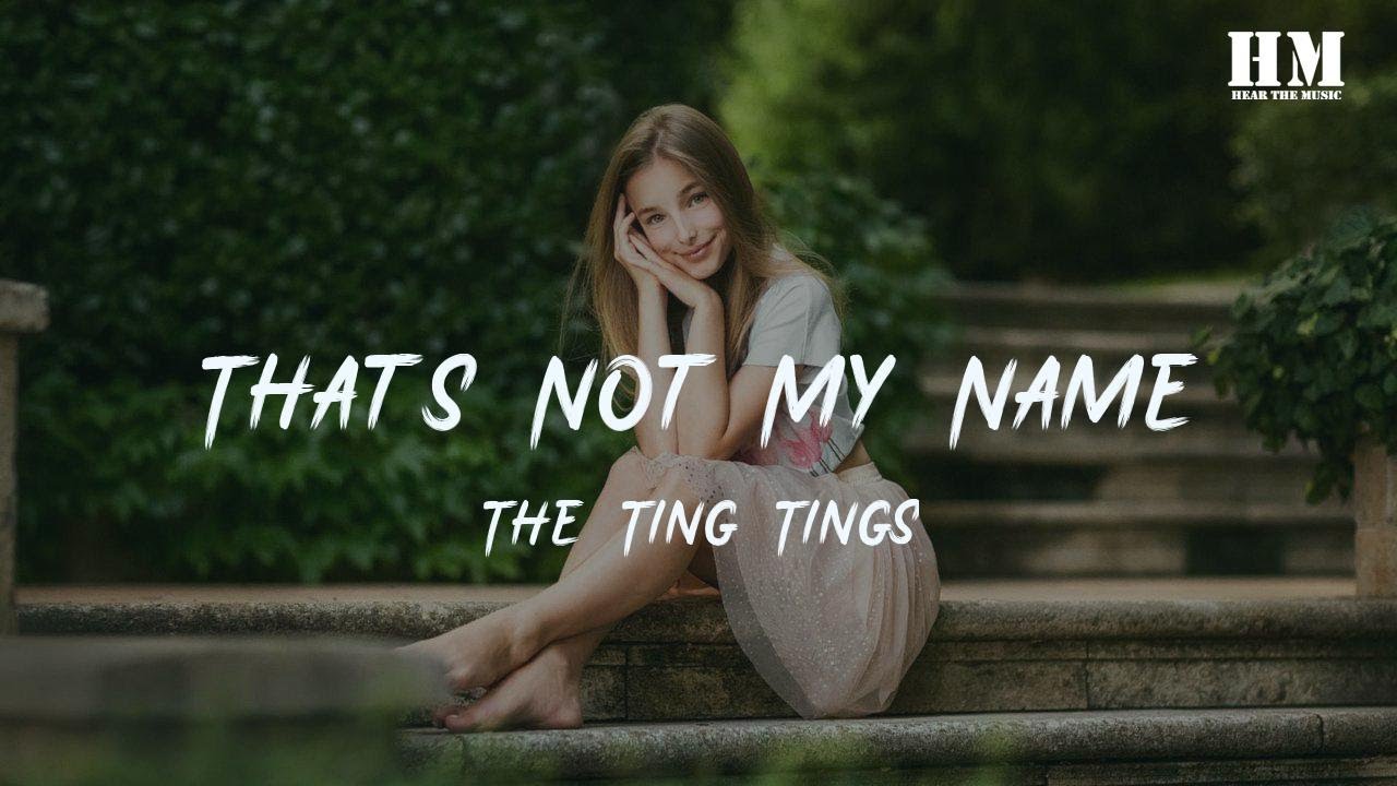 The - That's Not My Name [lyric] - YouTube