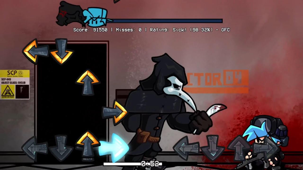 FNF - SCP: Funkin' Breach - Saviour (vs SCP 049) (composed by Legan Zep ...