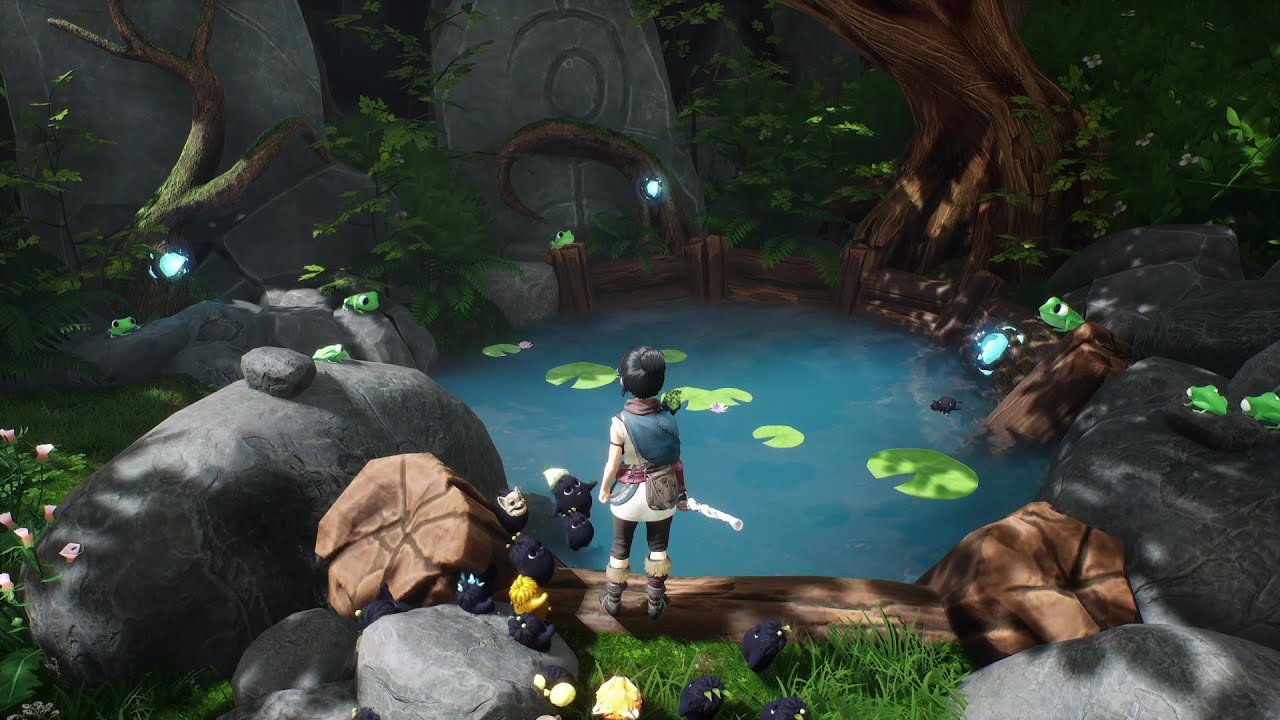 Kena - Frogs in the pond in The Village - YouTube