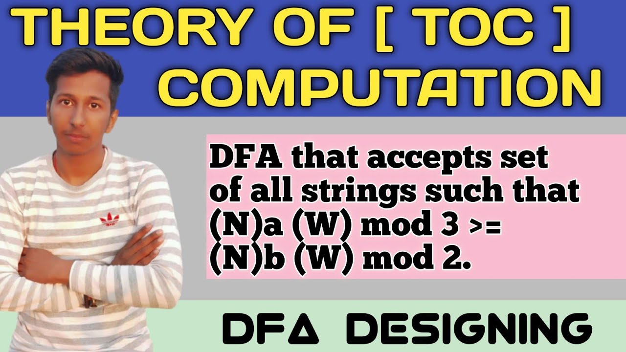 DFA that accepts set of all Strings such that Na(w) mod 3 greater than ...
