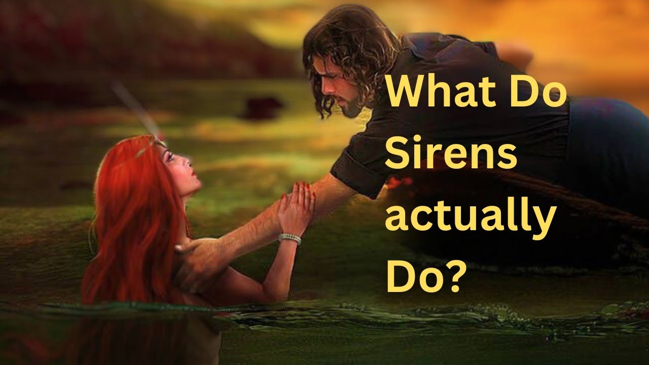 How Mermaids and Sirens Are Connected? 😱 Truth about sirens #mermaid # ...