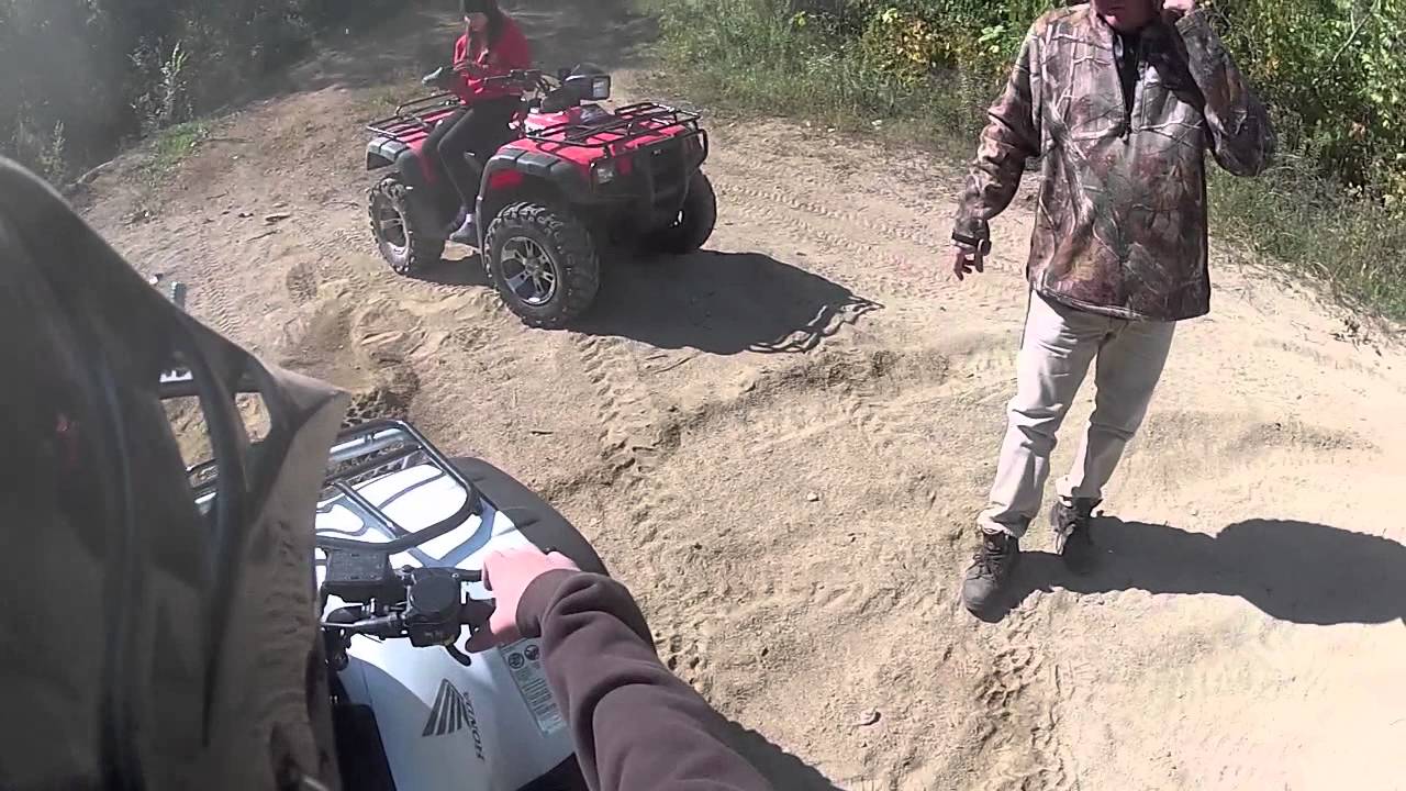ATV Rooster Tail - YouTube