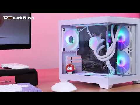 Aigo 275P PC Case Sea View Room Gaming Computer Desktop M-ATX IT - YouTube
