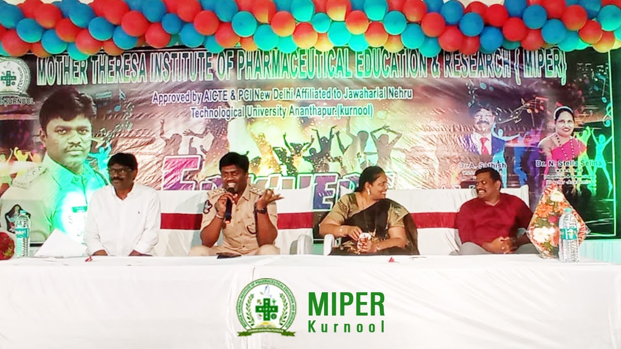 MIPER Kurnool Freshers Day 22 March 2022 | NARIO FIESTA | Dr ...