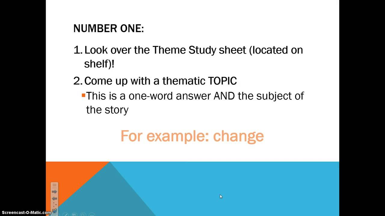 Theme Mini-Lesson - YouTube