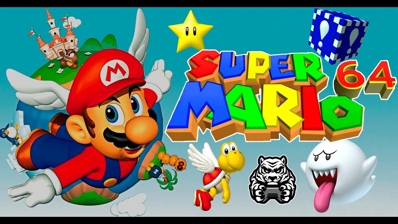 SUPER MARIO 64 - PLAYING ON MY CELL PHONE - JUGANDO EN MI CELULAR - YouTube