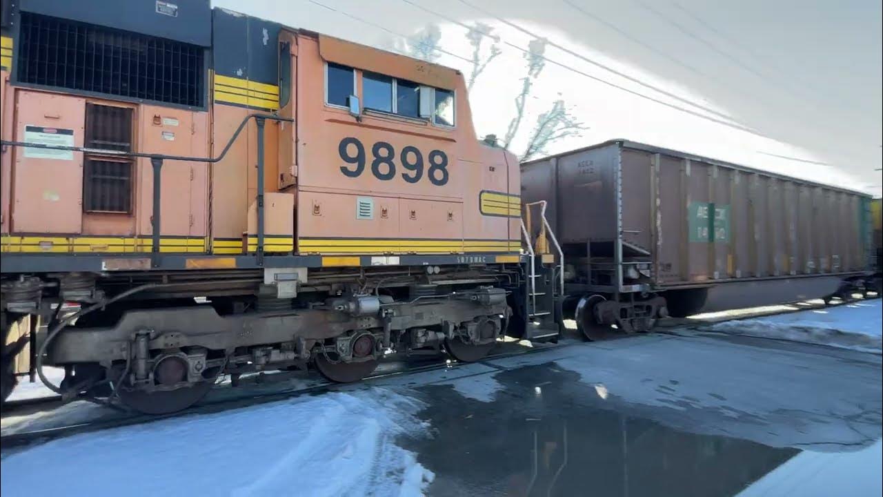 ACE and MAC Lead an accelerating coal train. Festus, MO. #trains #bnsf #railroad #railfan - YouTube