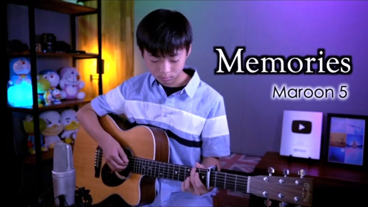Maroon 5 - Memories ( Guitar arranged & cover by Sean Song ) - YouTube
