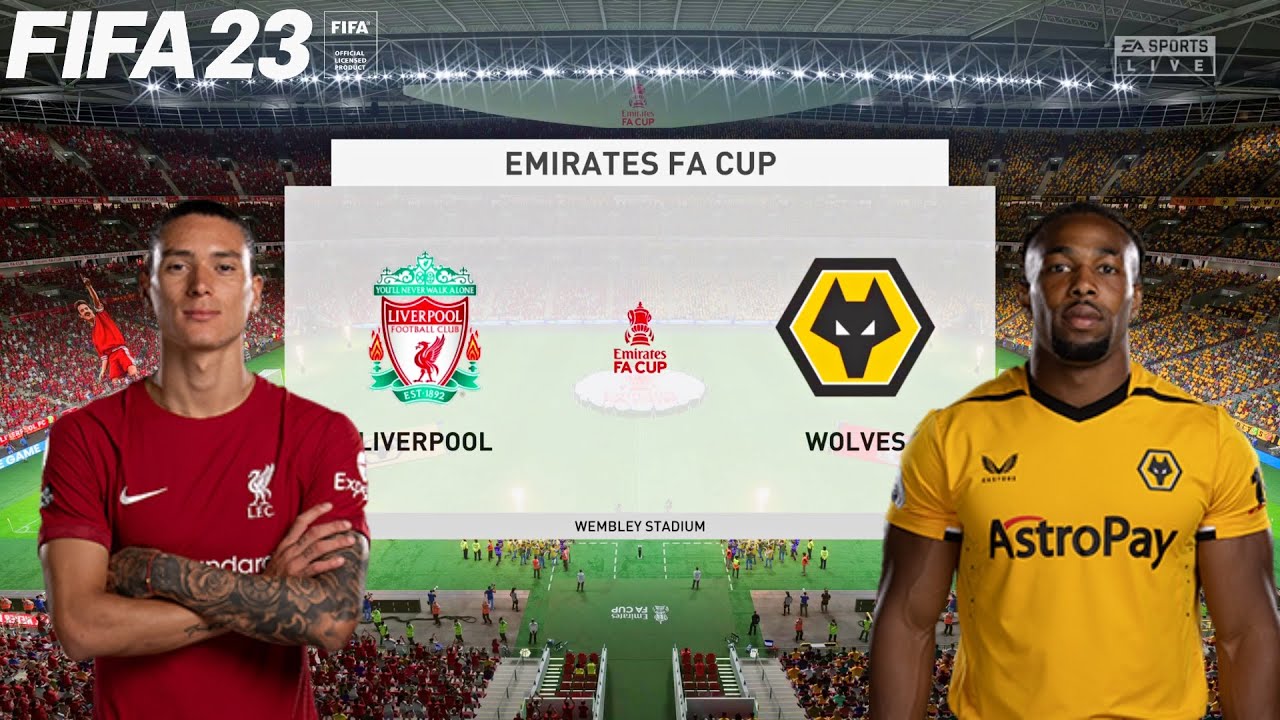 FIFA 23 | Liverpool vs Wolves - FA Cup - Full Match & Gameplay - YouTube