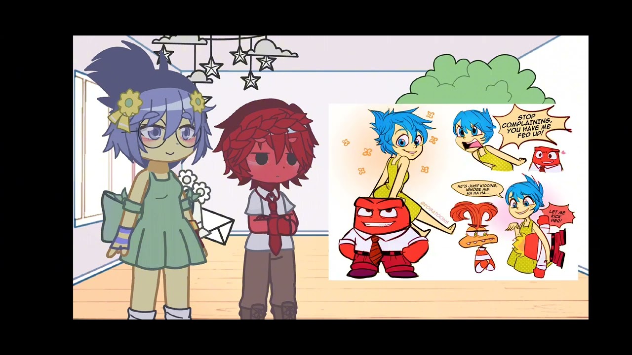 inside out 2 characters reacting their ships (part 2!) || inside out ...