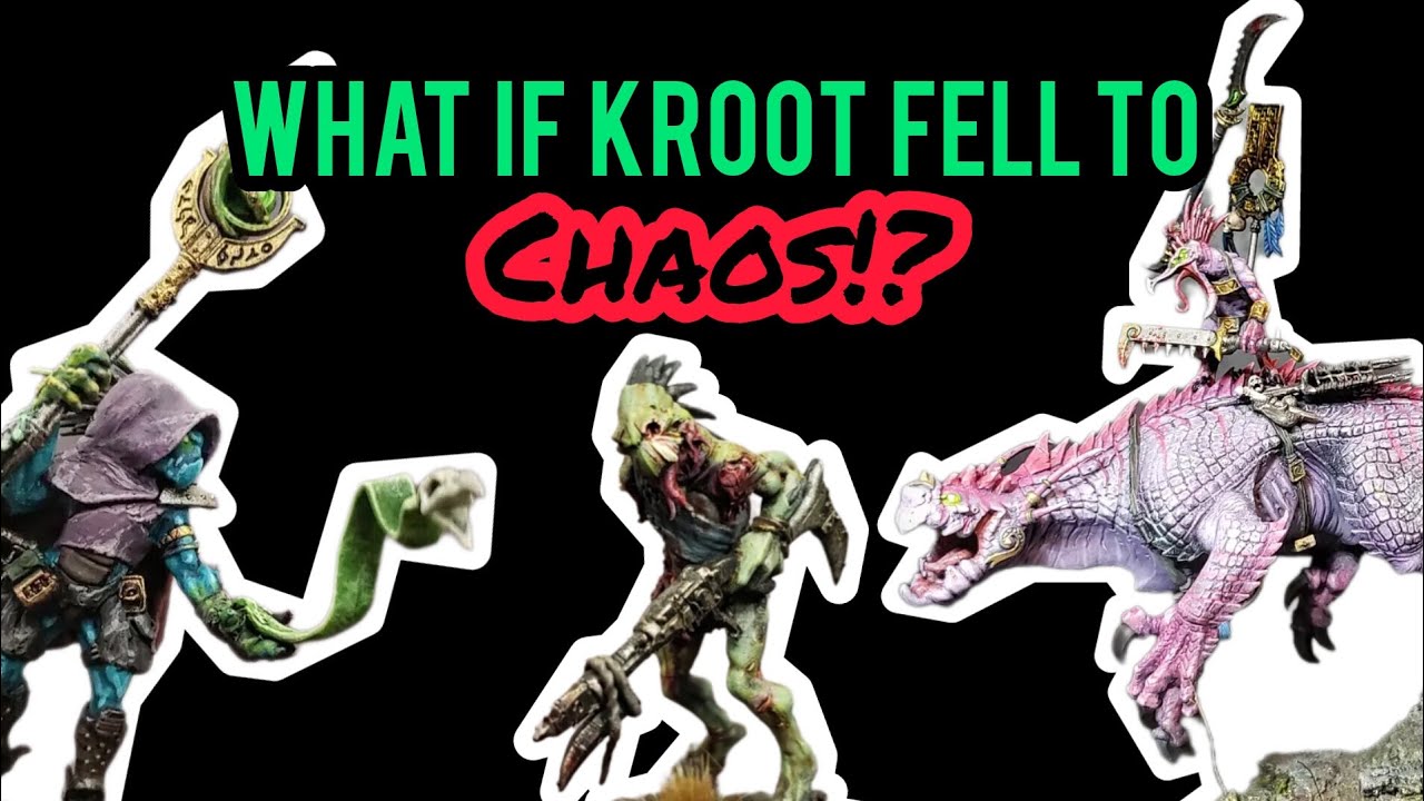 Kitbash Showcase: CHAOS KROOT!! Full Army!! - YouTube