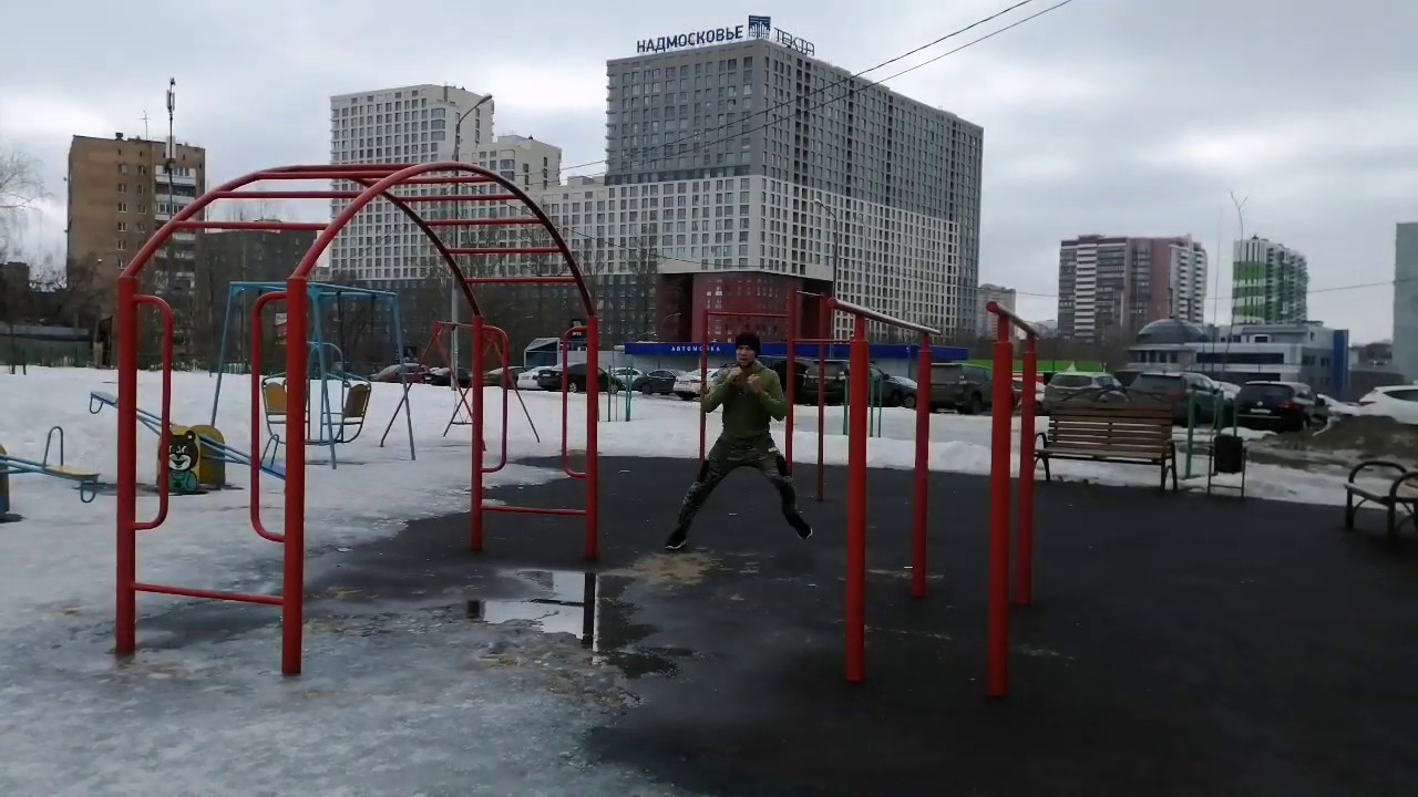 Easy street jump workout - YouTube