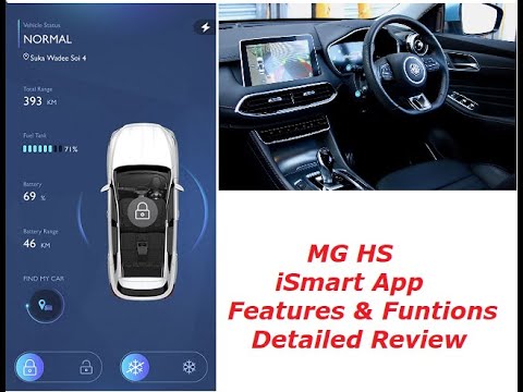 MG HS iSmart - Detailed review - YouTube
