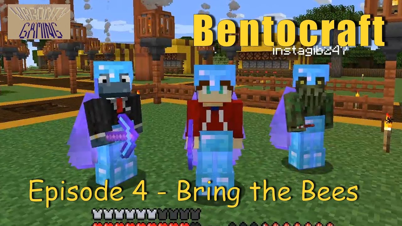 Bentocraft : Ep. 4 - Bring the Bees (Minecraft 1.15 Java) - YouTube