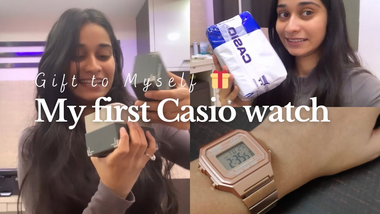 Treating myself: unboxing my first Casio vintage watch 🌼🧿 Is it worth ...