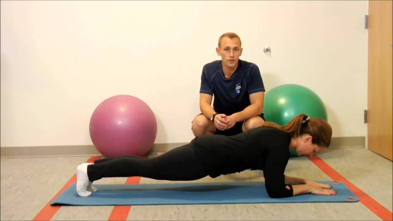 Demonstration of an Up Down Plank - YouTube