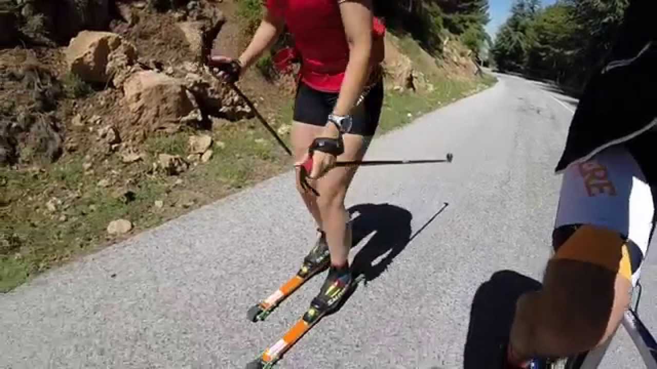 Summer 2014 biathlon training - YouTube