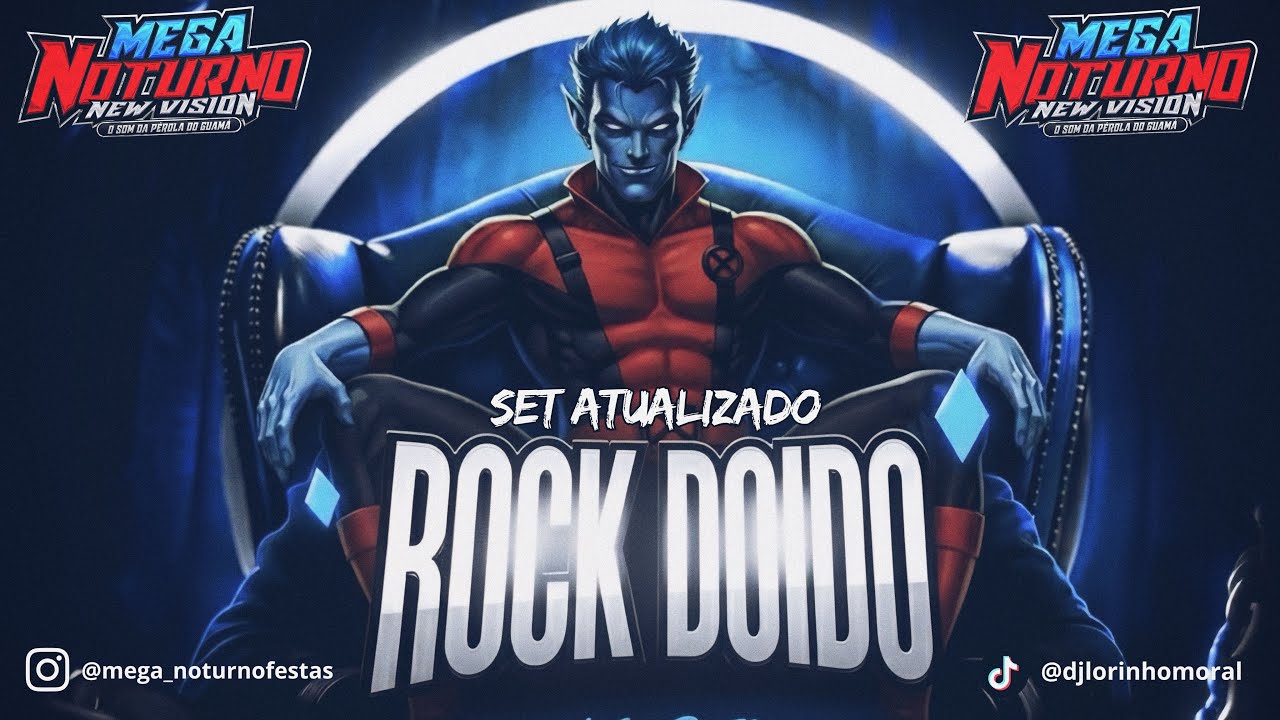 ROCK DOIDO SET ATUALIZADO _ MEGA NOTURNO NEW VISION - YouTube