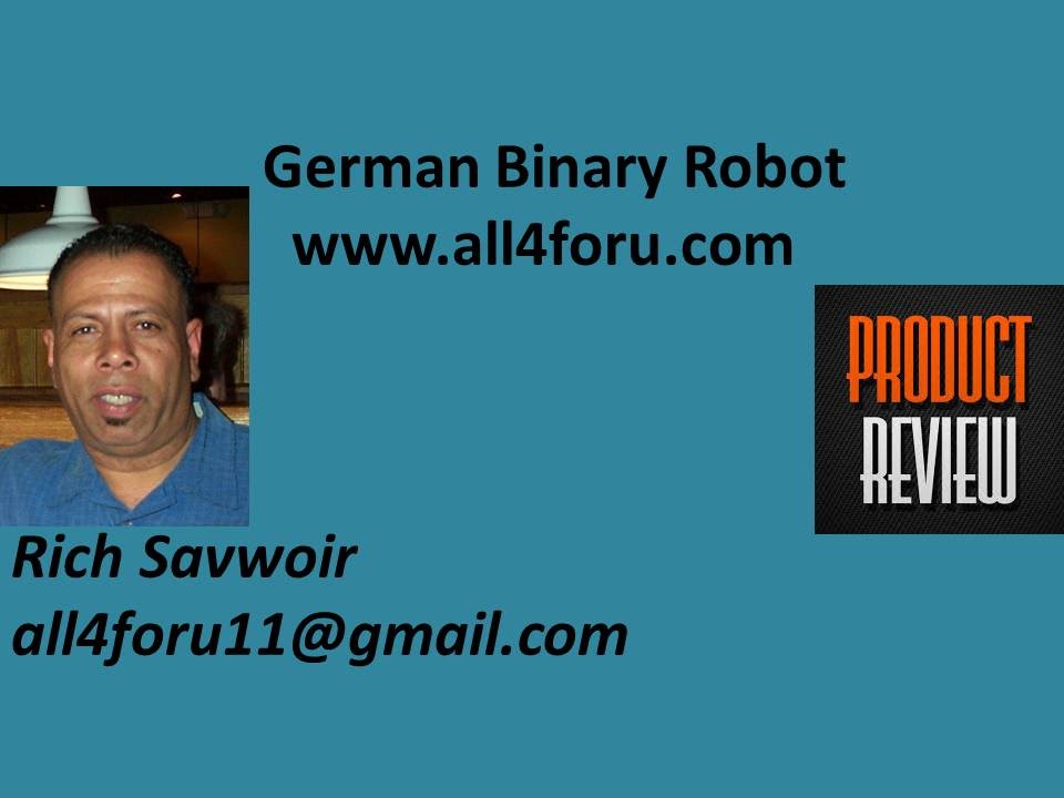German Binary Robot (Is it Legit) - YouTube